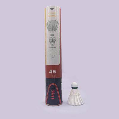 Cina Durable High Durability Training Badminton Goose Feather Shuttlecock 3in1 Hybrid Shuttlecocks in vendita