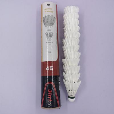 Cina Durable High Durability Training Badminton Goose Feather Shuttlecock 3in1 Hybrid Shuttlecocks in vendita