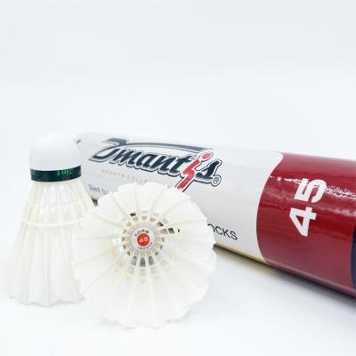 China Goose Feather Badminton Shuttlecock 3in1 Shuttlecocks Original Factory for sale