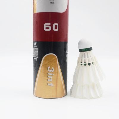 Cina Dmantis D60 Professional Sport Great Duck Feather Badminton Shuttlecock High Quality Feathers in vendita