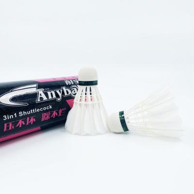 中国 Professional Lower Price Top Quality Flex Feather Badminton Shuttlecock High Speed Badminton Balls Stable & Durable 販売のため