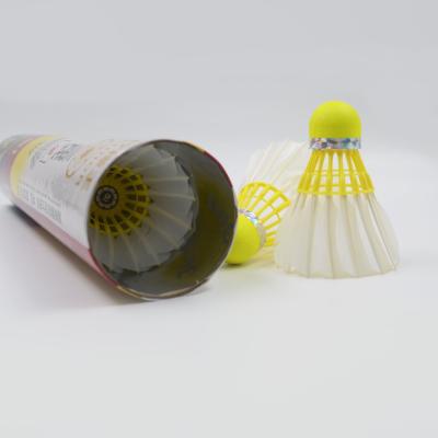 Cina Pelle d'oca di badminton Shuttlecocks con elevata stabilità e durata Palla di badminton in vendita