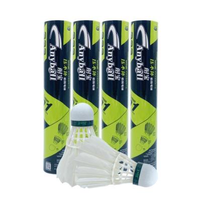 Cina 333 Anyball Brand China Factory High Quality Shuttlecock Durable Stabile Buona qualità in vendita