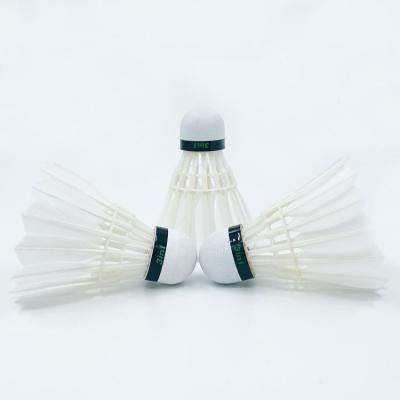 Cina Dmantis Brand D60 Modello Naturale Materiale di Piuma di Anatra Fabbrica Cinese Vendita Diretta Shuttlecock 3in1 in vendita