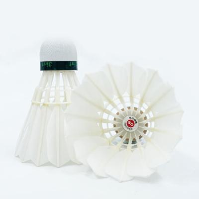 Cina Dmantis Brand D60 Modello Naturale Materiale di Piuma di Anatra Fabbrica Cinese Vendita Diretta Shuttlecock 3in1 in vendita