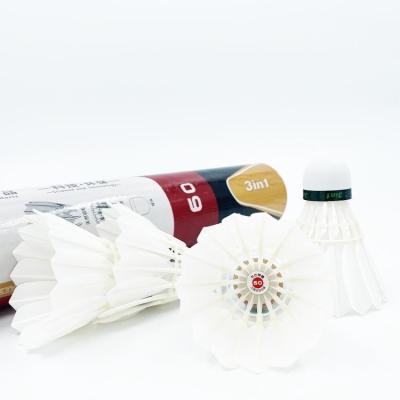 Cina Cina Top Grade Badminton Shuttlecock Materia prima Qualità Torneo Internazionale in vendita