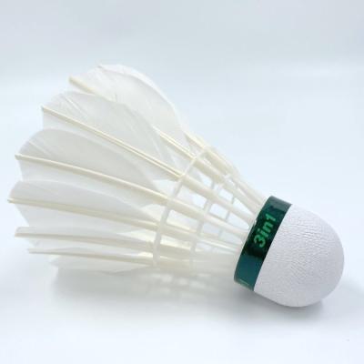 Cina Piuma d'oca Badminton Shuttlecock 3 in 1 Shuttlecock Durable e stabile in vendita