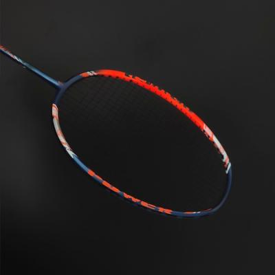 Cina Dmantis Hight Quality Badminton Racket Carbon Fiber D9 Offensive Super Light 100% Full Carbon in vendita