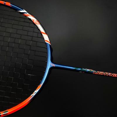 Cina Dmantis Hight Quality Badminton Racket Carbon Fiber D9 Offensive Super Light 100% Full Carbon in vendita