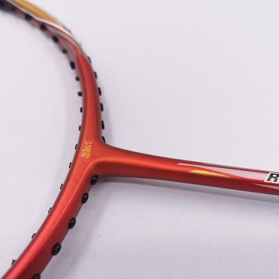 Cina 28lbs High Tension Full Carbon Badminton Racket 5u Graphite Badminton Racquet in vendita