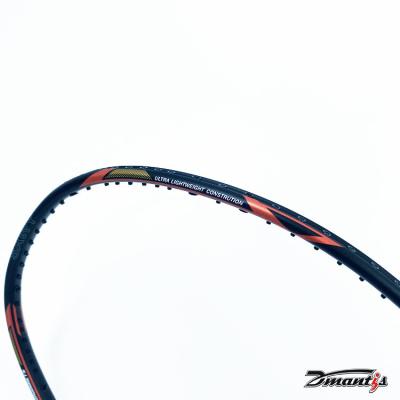 Cina Professional Carbon Fiber Badminton Racket 85g Full Carbon Racket 26-30lbs High Tension Graphite Badmin in vendita