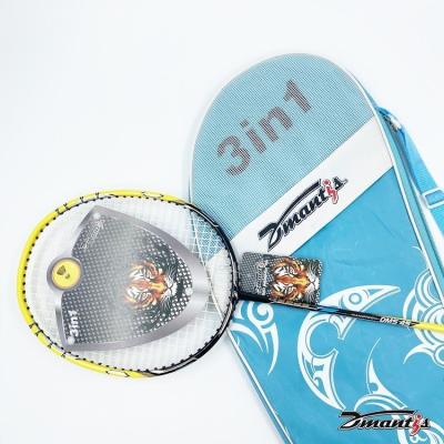 Cina Dmantis Graphite Fiber Badminton Racket High Durable PRO Racket for Training DMS45 in vendita