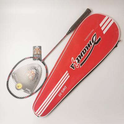 Cina Fiber Badminton Racket and 3in1 Shuttlecock Set DMS55 Set in vendita