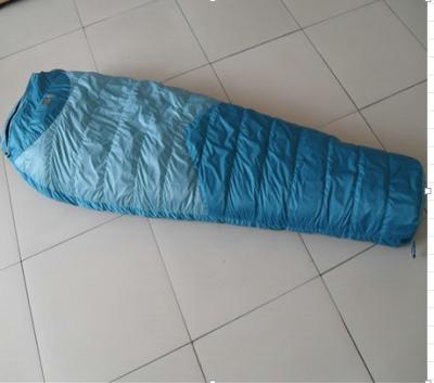 China Hiking Outdoor Camping Gear Small Polyester Backpack Down Sleeping Bag for sale