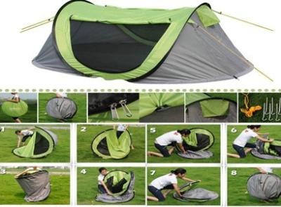 China Professional 3 Person Outdoor Camping Gear waterproof For Family for sale