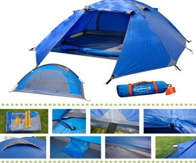 China 2m 5 Person Outdoor Camping Gear , Three Season Climbing Tent for sale