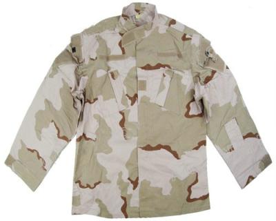 China 35% Cotton And 65% Mens Polyester Uniform In Desert Camouflage for sale
