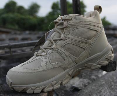 Cina Stivali militari e scarpe del solo deserto di gomma antisdrucciolevole in Tan in vendita