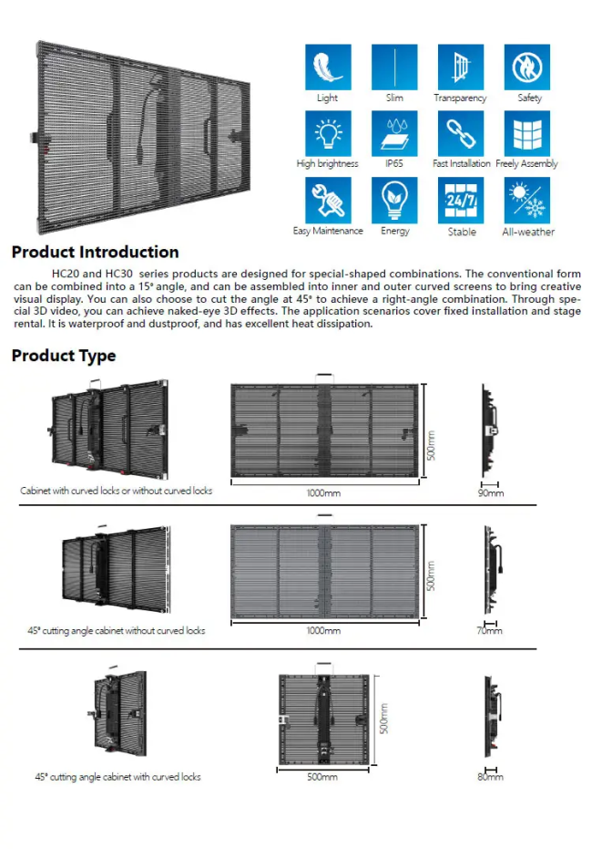 Commercial Advertising LED Display