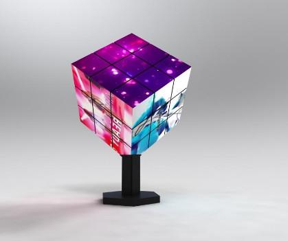 Quality Creative LED Display Cube Screen P2.5 led display for sale