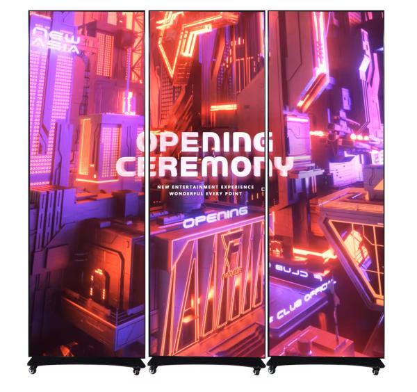 Quality Digital Backlit P2.5 Poster LED Display Frame Energy Saving SMD1415 for sale