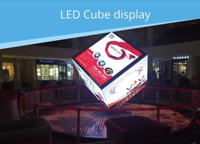Quality Outdoor Rubik'S Video Cube Led Display P3.91 For Shopping Mall for sale