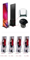 China Adjustable Illuminated Poster Frames Indoor Led Poster Panel Display P2 2mm for sale