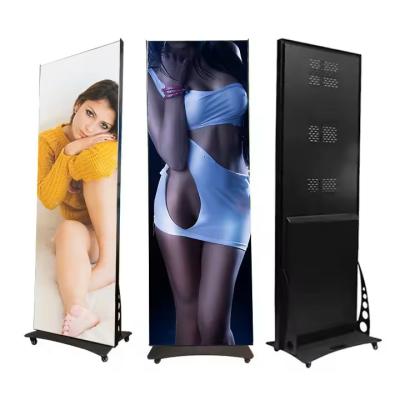 Quality P1.86 Poster LED Display A1 Illuminated Frame For Advertising Background Stage for sale