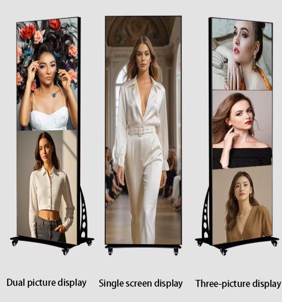 Quality P2.5 Wifi Control Poster Led Display Backlit Poster Frames ODM for sale