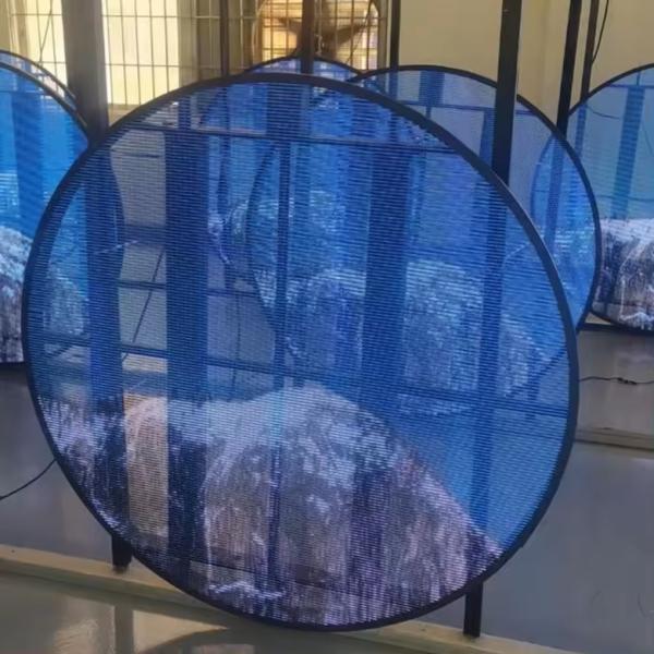 Quality 1.5m Circular Round Led Display Outdoor Advertising Screen Customized for sale