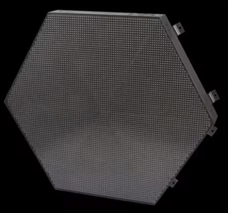 Quality Hotel GOB Hex Led Display Panel Screen Full Color 600mm P4mm for sale
