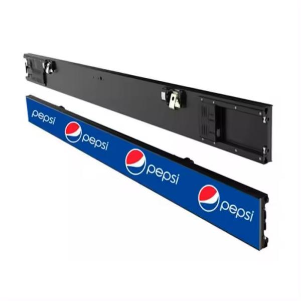Quality Indoor Shelf Creative LED Display P1.8 Video Advertising Screen For Supermarket for sale
