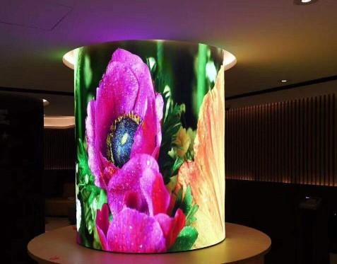Quality ODM Ultra Thin Flexible Led Screen Display P1.6 Soft Module 1R1G1B for sale