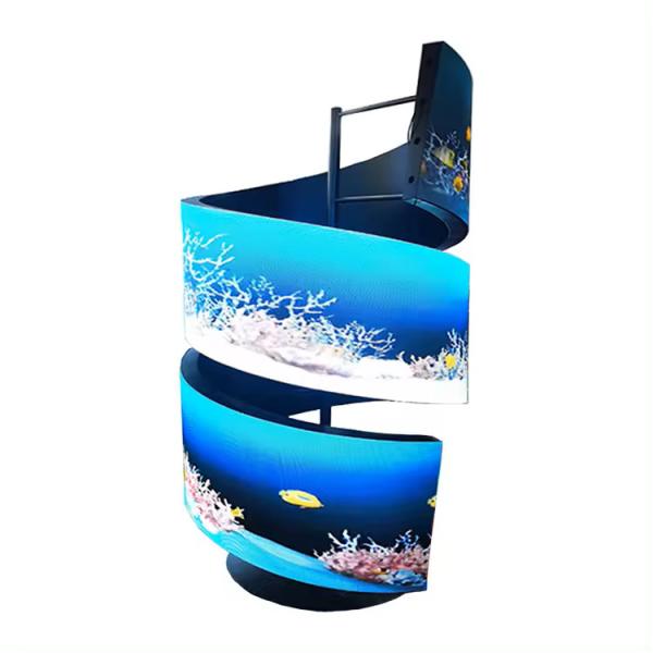 Quality P1.57 Bendable Led Display Soft Module Screen SMD1010 ODM for sale