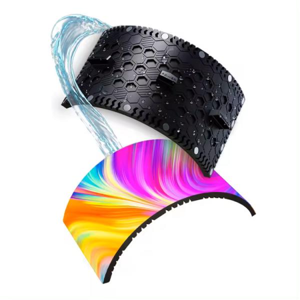 Quality P3 Flexible LED Display Screen Panel Multiple Pixels FCC Certificated for sale