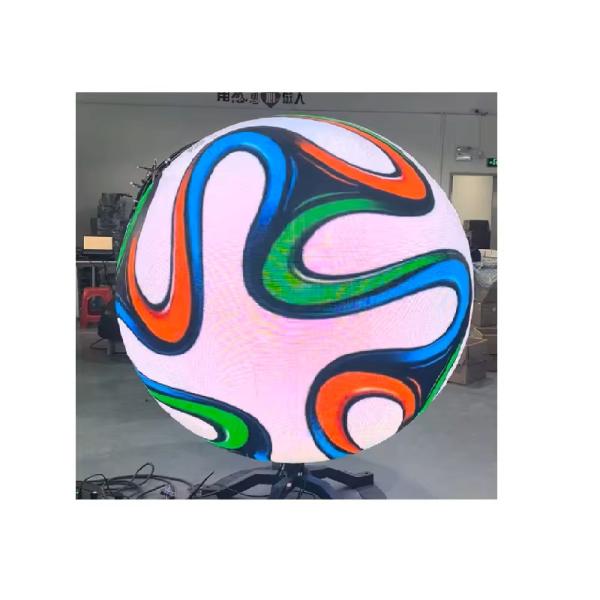 Quality P2.5 1.5m Spherical Led Display Screen Sphere Flexible Transparent Led Screen for sale
