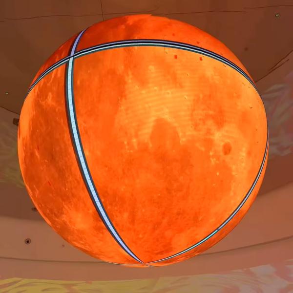 Quality Flexible P2.5 1.2m Sphere Ball Led Display Screen SMD1515 for sale