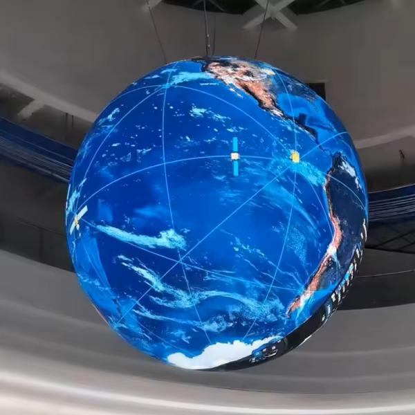 Quality 2m Ball Spherical Display Screen LED LCD P2.5 SMD1515 220V for sale