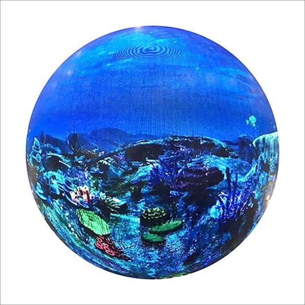 Quality Outdoor P6 Spherical Led Display Ball Screen Full Colour Custom Made for sale