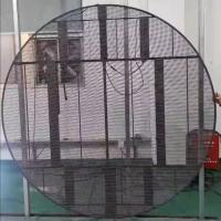Quality Transparent Led Panel Round Advertising Screen for sale