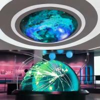 Quality Customized Ball Globe Spherical Led Display Screen 1m 3m 4m 5m OEM for sale