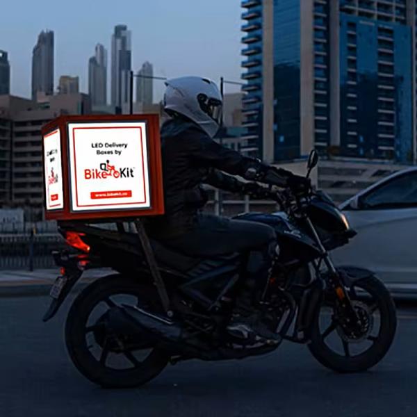 Quality Customized Full Colour Creative LED Display Takeaway Box For Food Delivery 5V for sale