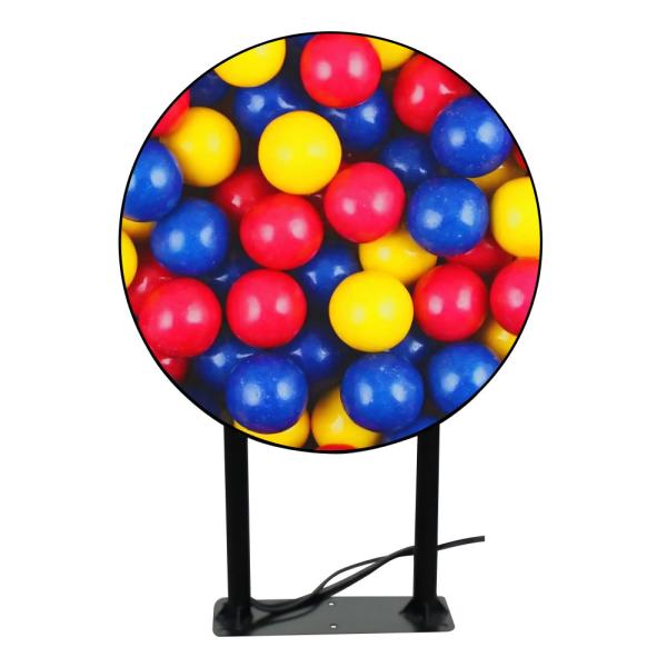 Quality Customized LOGO Circular LED Display , P4 LED Screen Module at 3840HZ Refresh Rate for sale