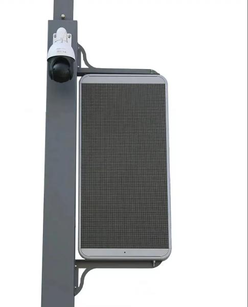 Quality 640*1280mm Double sided LED display Outdoor Street Pole Led Screen for sale