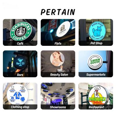 Китай Полный цвет P4.28 Двухсторонняя круглая форма светодиодный логотип круг светодиодный дисплей Billboard продается