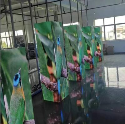 China Indoor P3 Cube LED Display Pillar Stage Column LED Concert TV Wall for sale