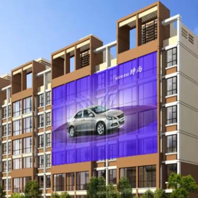 中国 屋外LED透明画面 ステージ 防水 ビデオ壁 P3.91 P7.81 LED 透明ディスプレイ 広告 販売のため