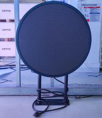 Китай Полный цвет P4.28 Двухсторонняя круглая форма светодиодный логотип круг светодиодный дисплей Billboard продается