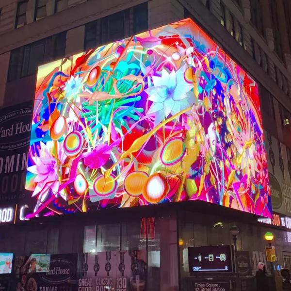 Quality P6.67 LED Display Outdoor Led Display Advertising Screen Street Digital Signage for sale