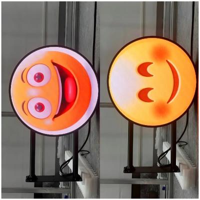 Chine Écran LED circulaire créatif pour logo, P4.28, design accrocheur, effet visuel/publicitaire élevé à vendre